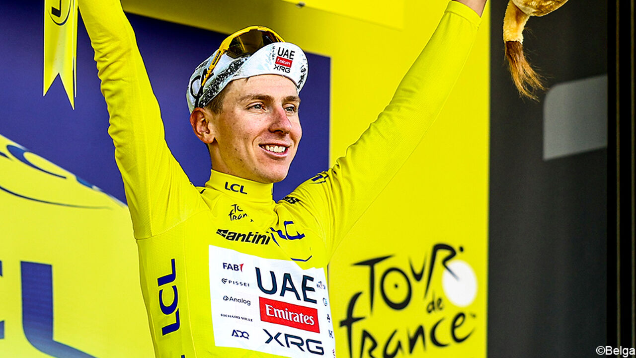 Klassementen na de 5e etappe: Pogacar neemt het geel over, Evenepoel is ...