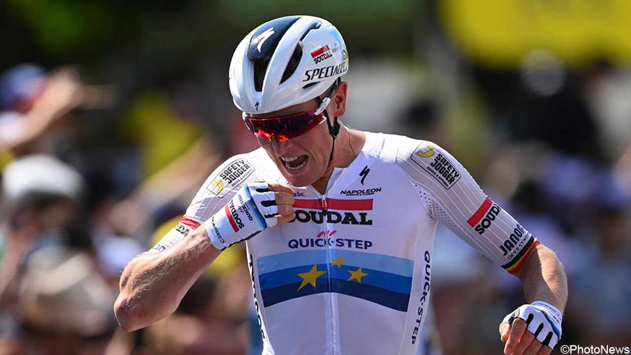 Tim Merlier en Soudal-Quick Step halen hun gram: "Een ezel stoot zich ...