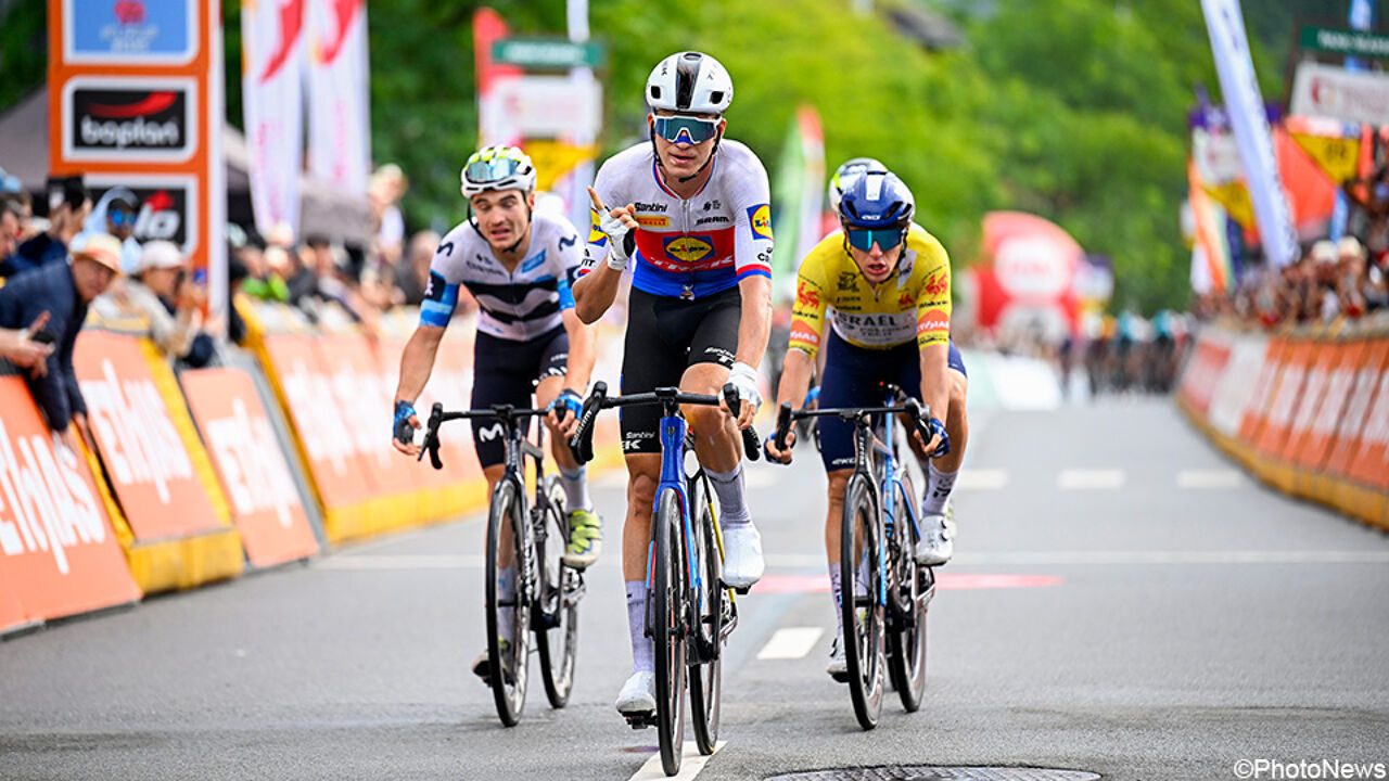 Mathias Vacek wint miniversie van Luik-Bastenaken-Luik in Ronde van ...