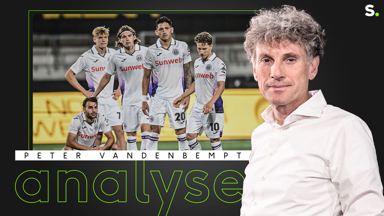 Peter Vandenbempt is streng voor "onvergeeflijk" Anderlecht: "In één vloeiende beweging omgeven ...