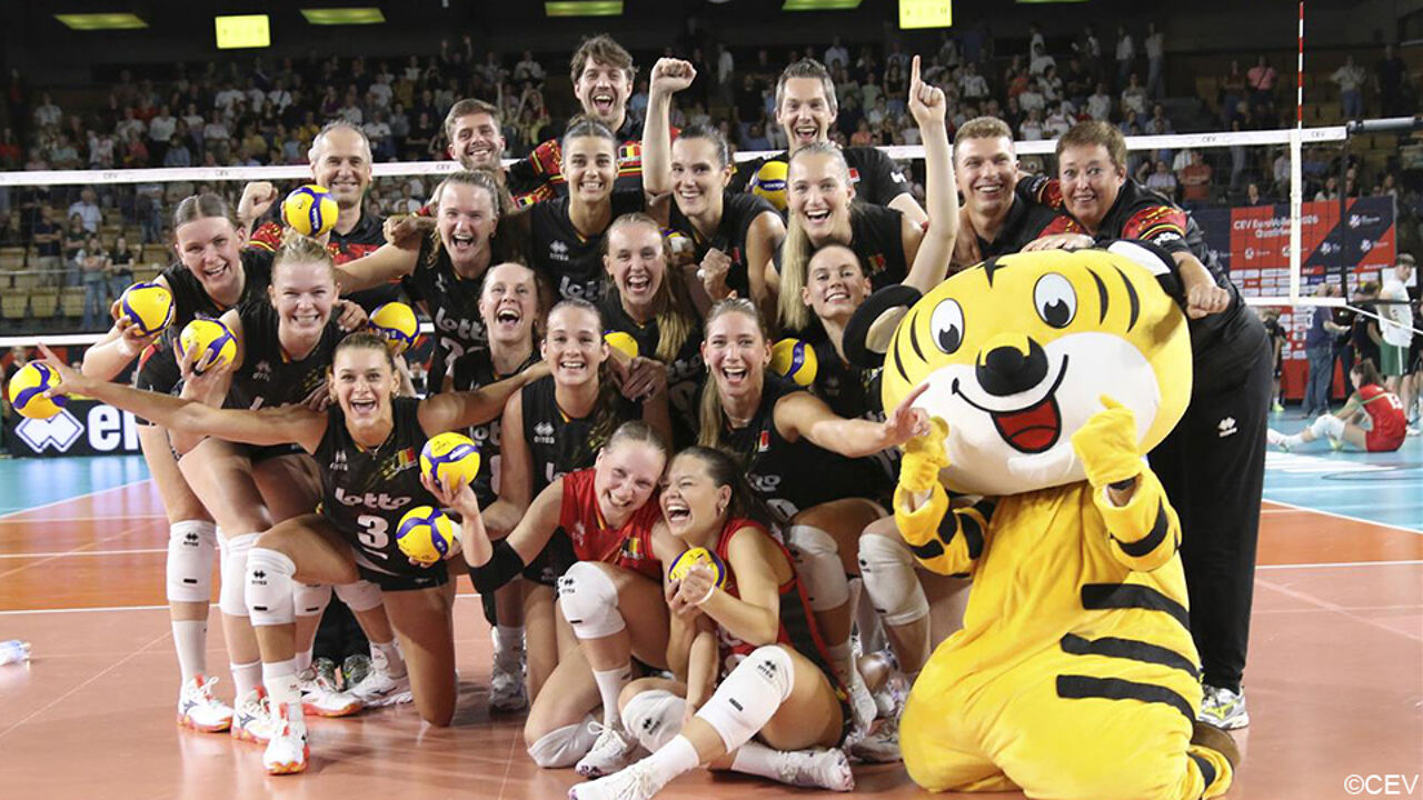 Yellow Tigers blazen Hongarije weg en plaatsen zich in stijl voor het ...