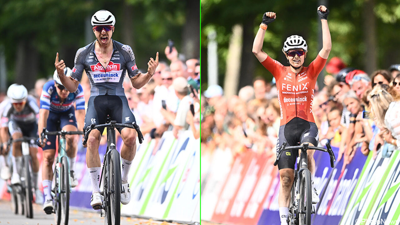 Niels Vandeputte verrast vermoeide Tim Merlier in de sprint en pakt ...