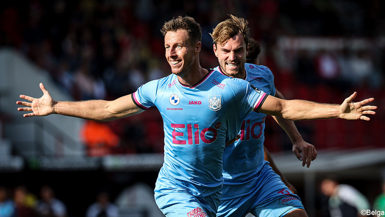 Beveren behoudt zijn perfecte rapport in 1B dankzij late doelpunten ...