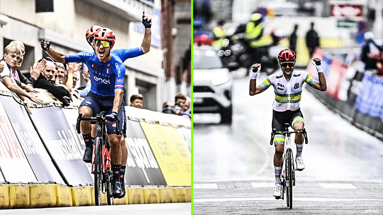 Ochtendsessie WK G-wielrennen (zonder Belgen): van Italiaanse ...