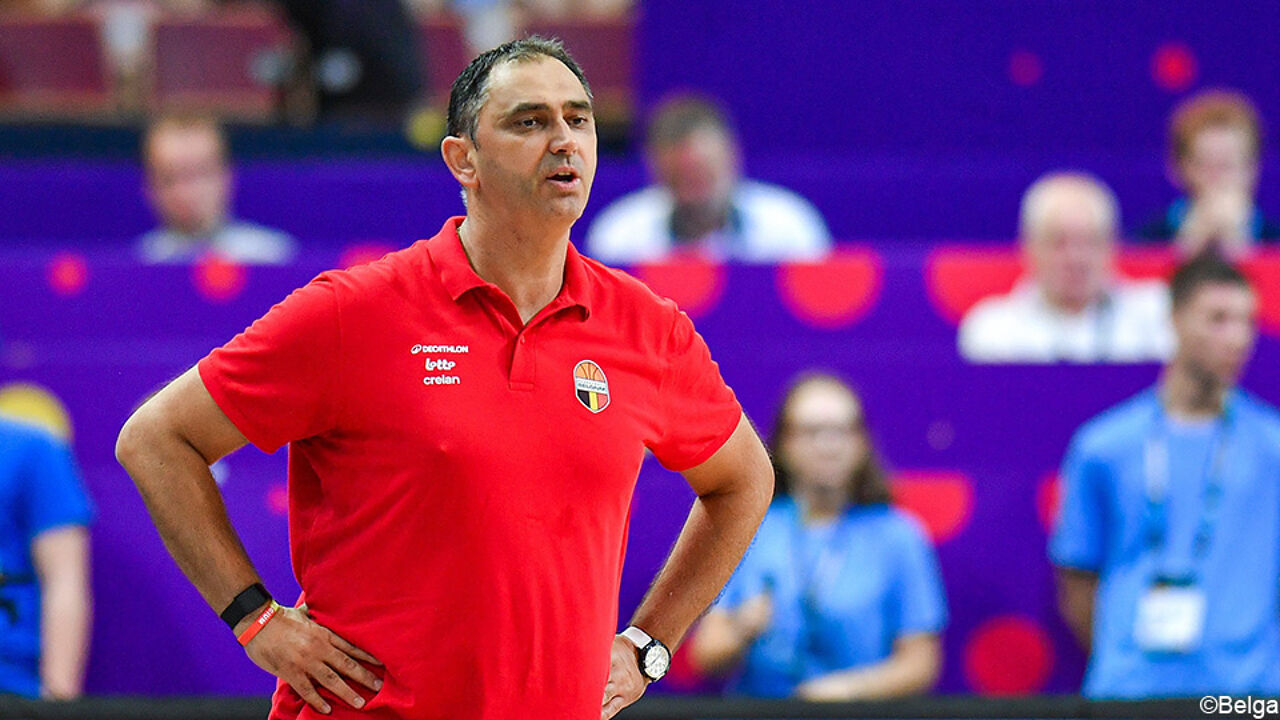 Bondscoach Dario Gjergja is ondanks nederlaag trots op zijn Belgian ...