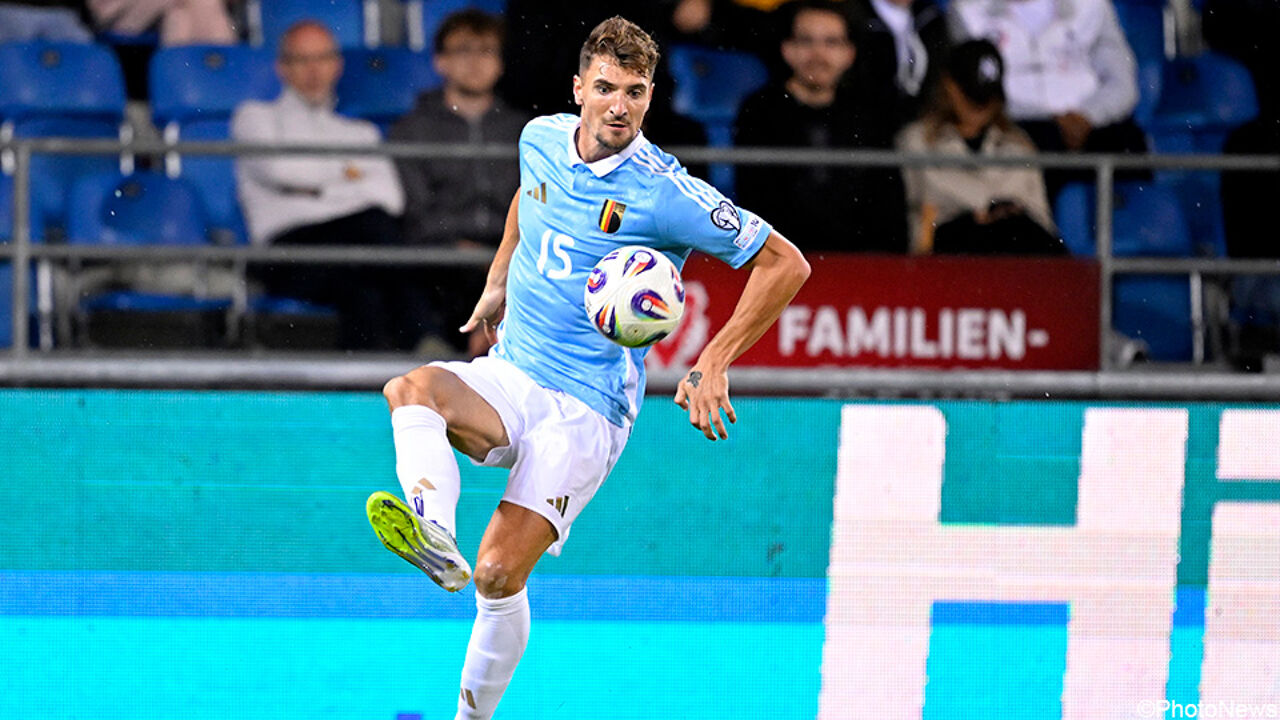 Zijn doelpunt bij de Duivels krijgt even geen vervolg: Thomas Meunier ...