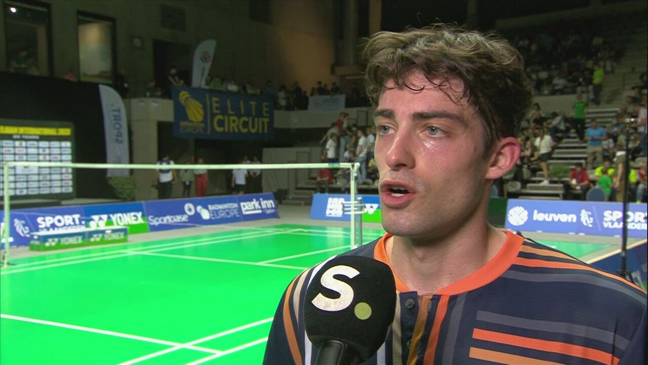Julien Carraggi strandt op een tweede plaats op de Yonex Belgian ...