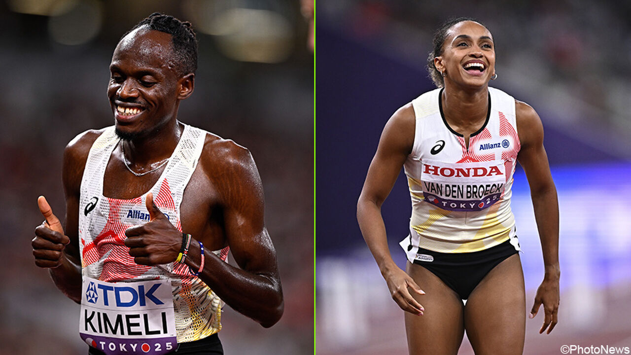 Kimeli en Van den Broeck leveren Belgische topprestaties op WK atletiek, Lyles en Jefferson ...