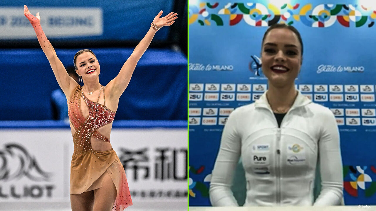 Loena Hendrickx kan glimlach niet verbergen na olympische kwalificatie ...