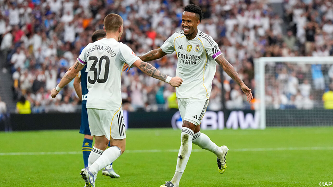 Om het mooist: Real Madrid zet Espanyol opzij dankzij geweldige doelpunten van Militao en Mbappé ...
