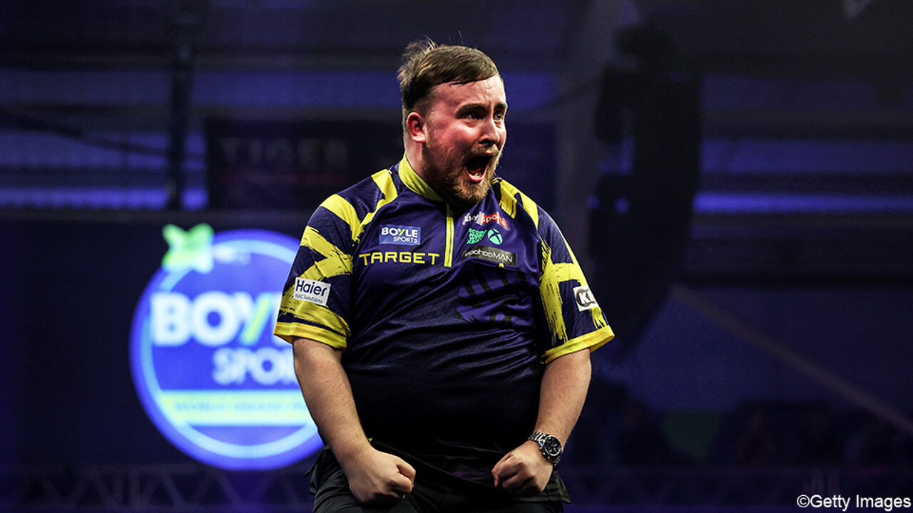 Luke Littler raast voorbij Jonny Clayton naar droomfinale tegen Luke ...