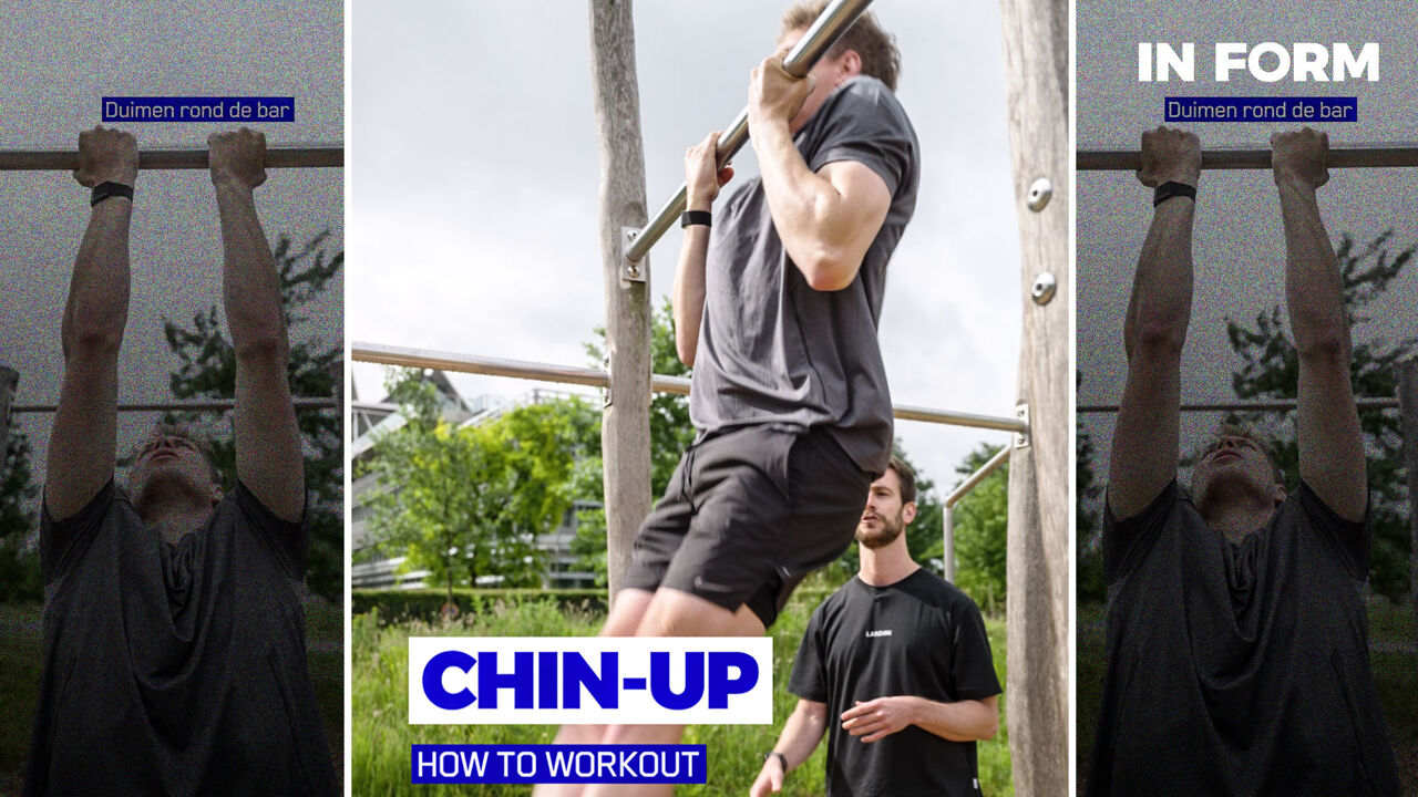 274 keer is misschien toch wat veel: dit is de chin-up, de ...