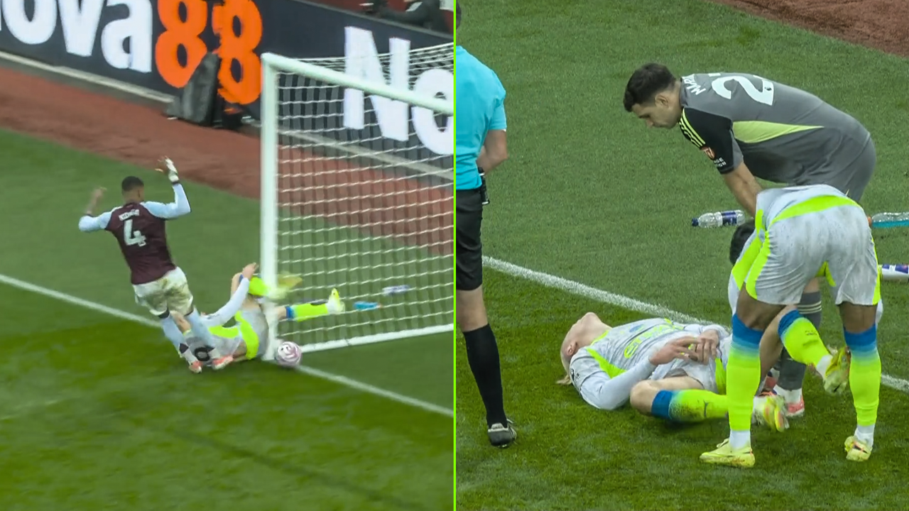 Haaland riskeerde er zijn edele delen voor, maar City vloekt in ...