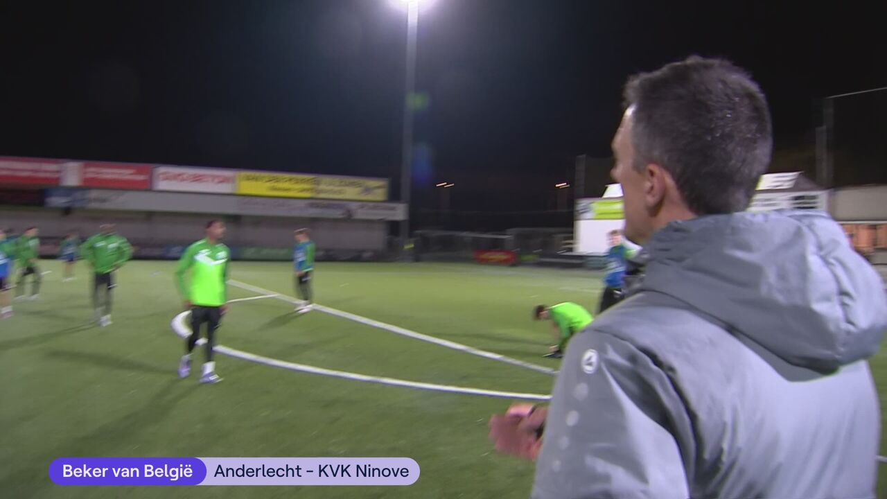 Ninove moet in de beker op bezoek bij Anderlecht: "Ongelofelijk om daar ...