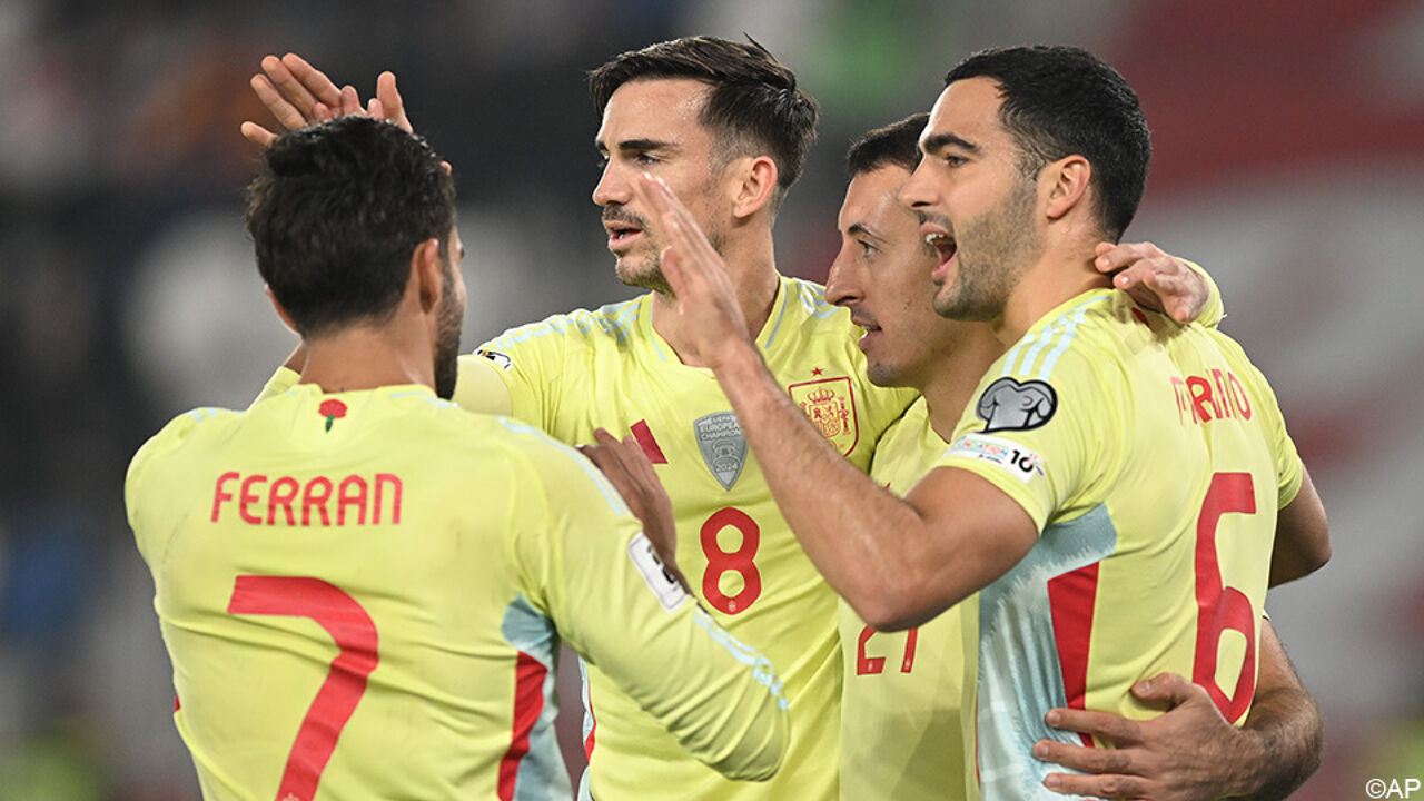 Spanje behoudt perfect rapport in Georgië en is nagenoeg zeker ...