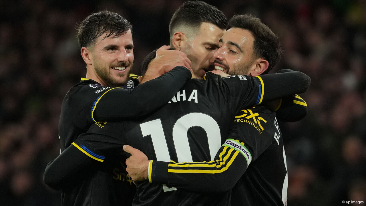 Senne Lammens kan ook nul niet houden tegen Wolves, Manchester United ...