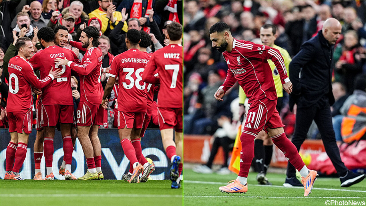 Hugo Ekitike eist de (snelle) goals op, invaller Mo Salah de ...