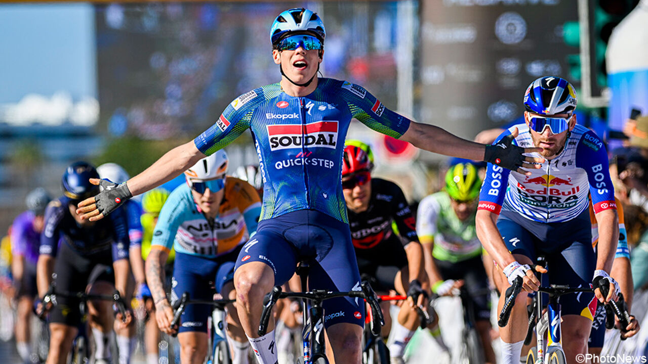 Soudal-Quick Step stuurt 4 Belgen en sprintbom Paul Magnier naar de ...