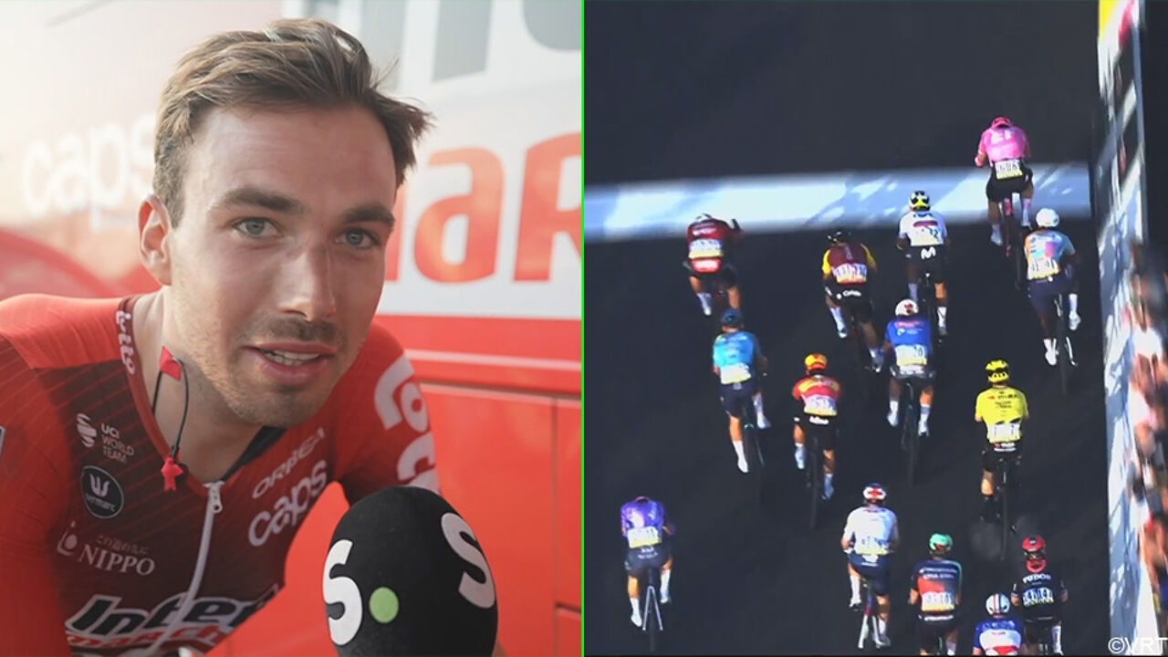 Hij reed de snelste sprint, maar Vito Braet moet tevreden zijn met ...