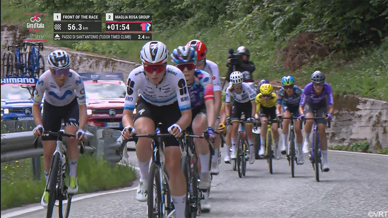 LIVESTREAM Giro Women: Peloton zoeft richting lokale lus, kopgroep ...