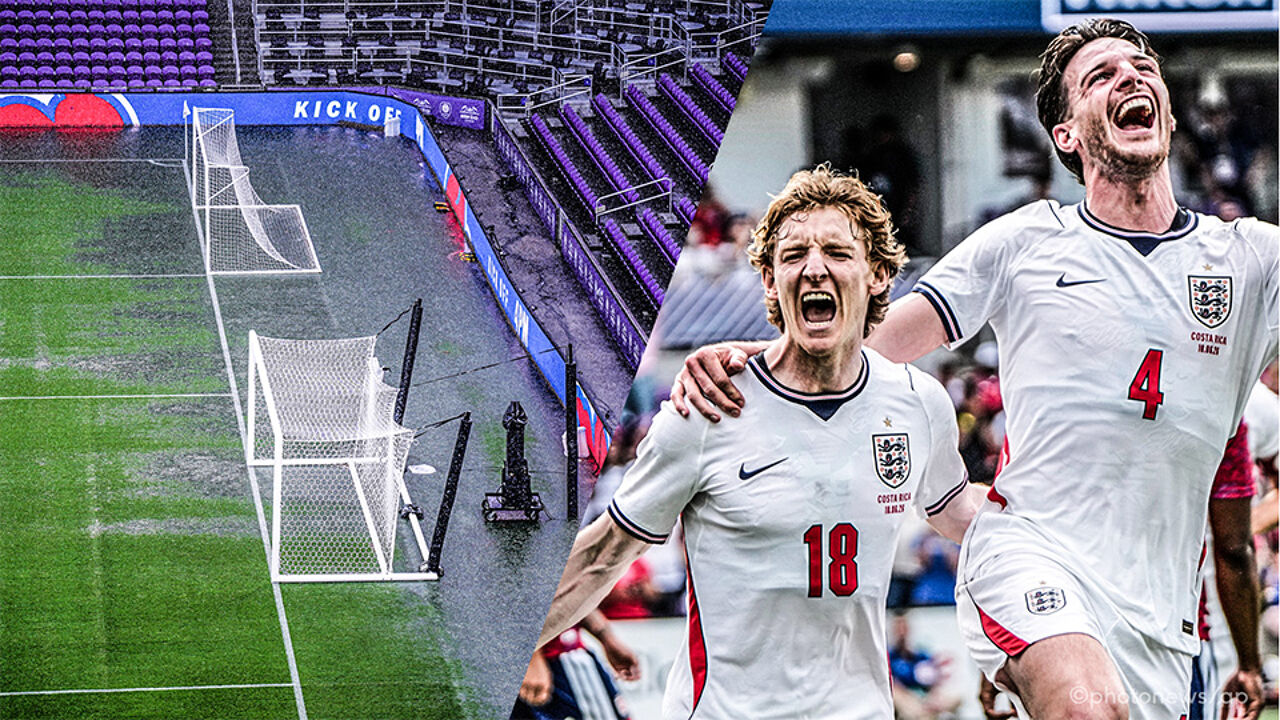 Het uur uitstel door de regen kon hen niet deren: Engeland overtuigt ...